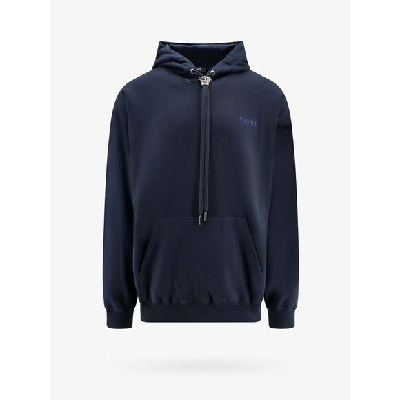 Versace | Sweaters | Versace Versace Man Blue Sweatshirts | Poshmark